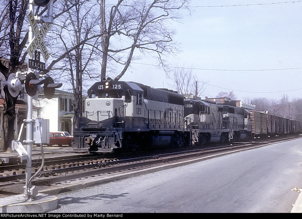 RF&P 125, 104, and a Third